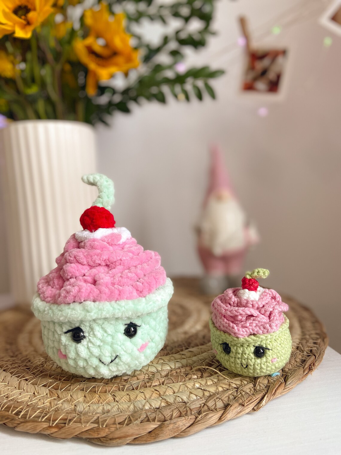 Amigurumi Cake Pattern, Cute Crochet Cake, Plush Cake Amigurumi Pattern ...