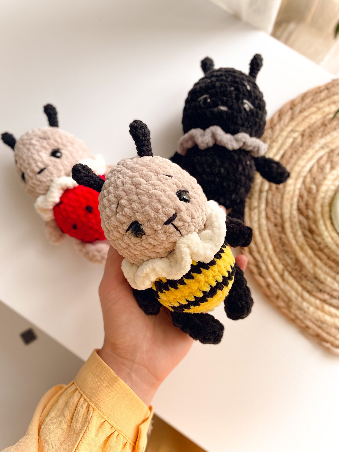 Crochet Pattern Insects Amigurumi PDF Tutorial Plush Pattern - Etsy