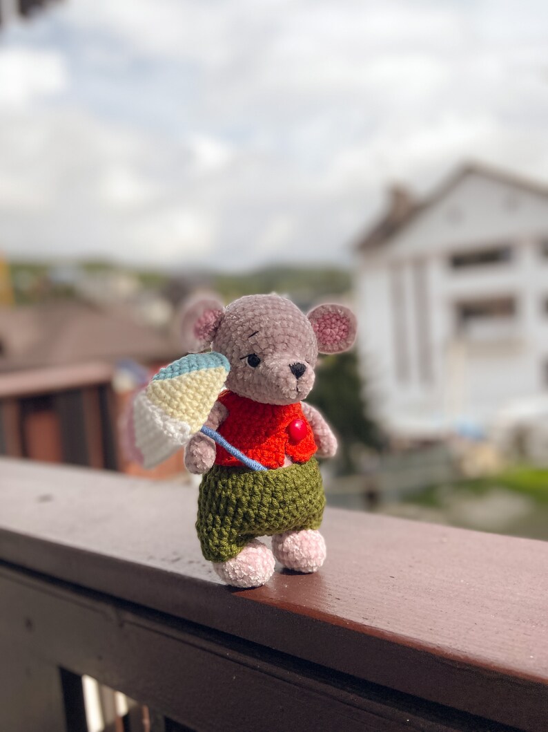 Crochet Pattern Rat Crochet Tutorial Rat White Rat Crochet - Etsy