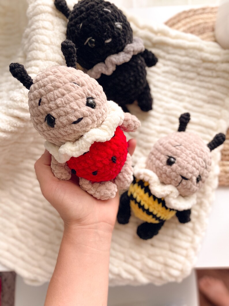 Crochet Pattern Insects Amigurumi PDF Tutorial Plush Pattern - Etsy