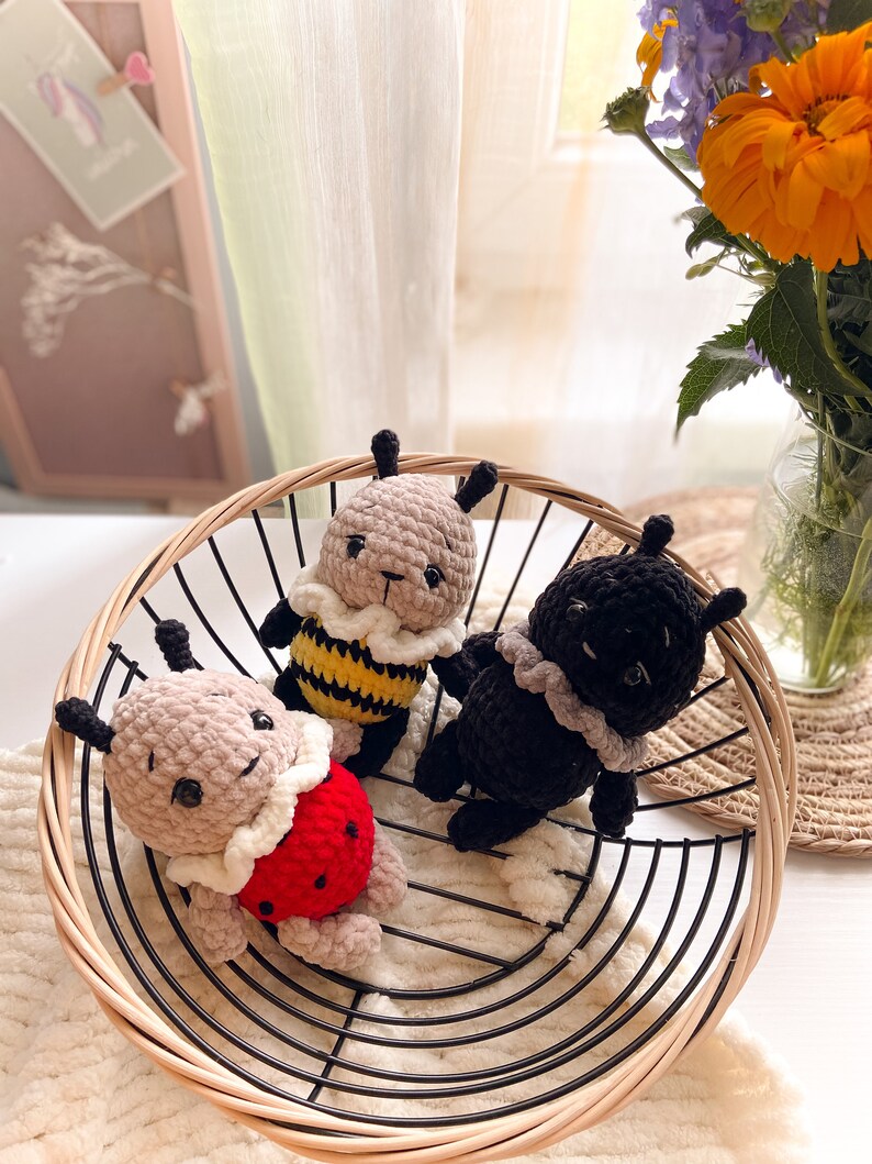 Crochet Pattern Insects Amigurumi PDF Tutorial Plush Pattern - Etsy