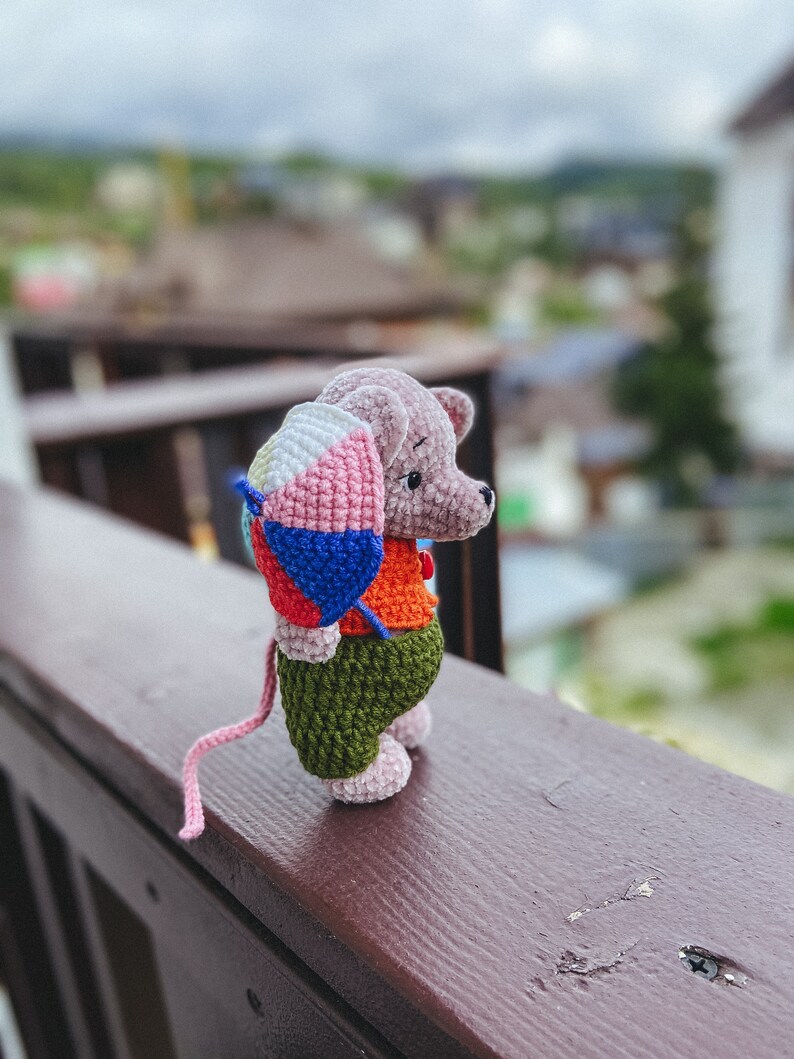 Crochet Pattern Rat Crochet Tutorial Rat White Rat Crochet - Etsy