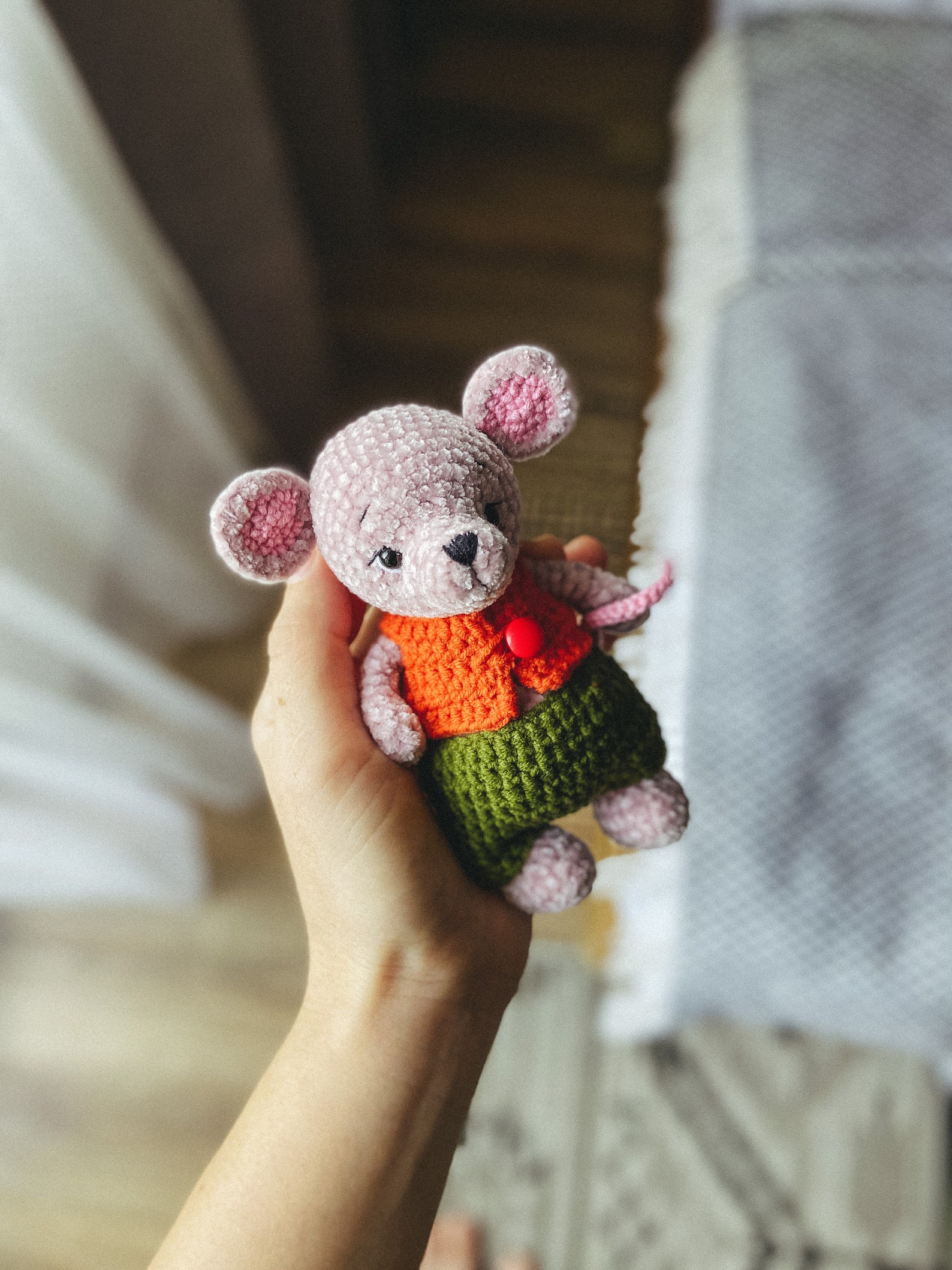 Crochet Pattern Rat Crochet Tutorial Rat White Rat Crochet - Etsy