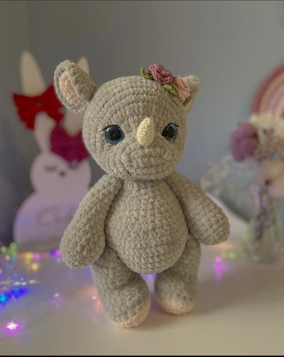Pattern Rhino Pdf Rhino Crochet Pattern Crochet Pattern - Etsy