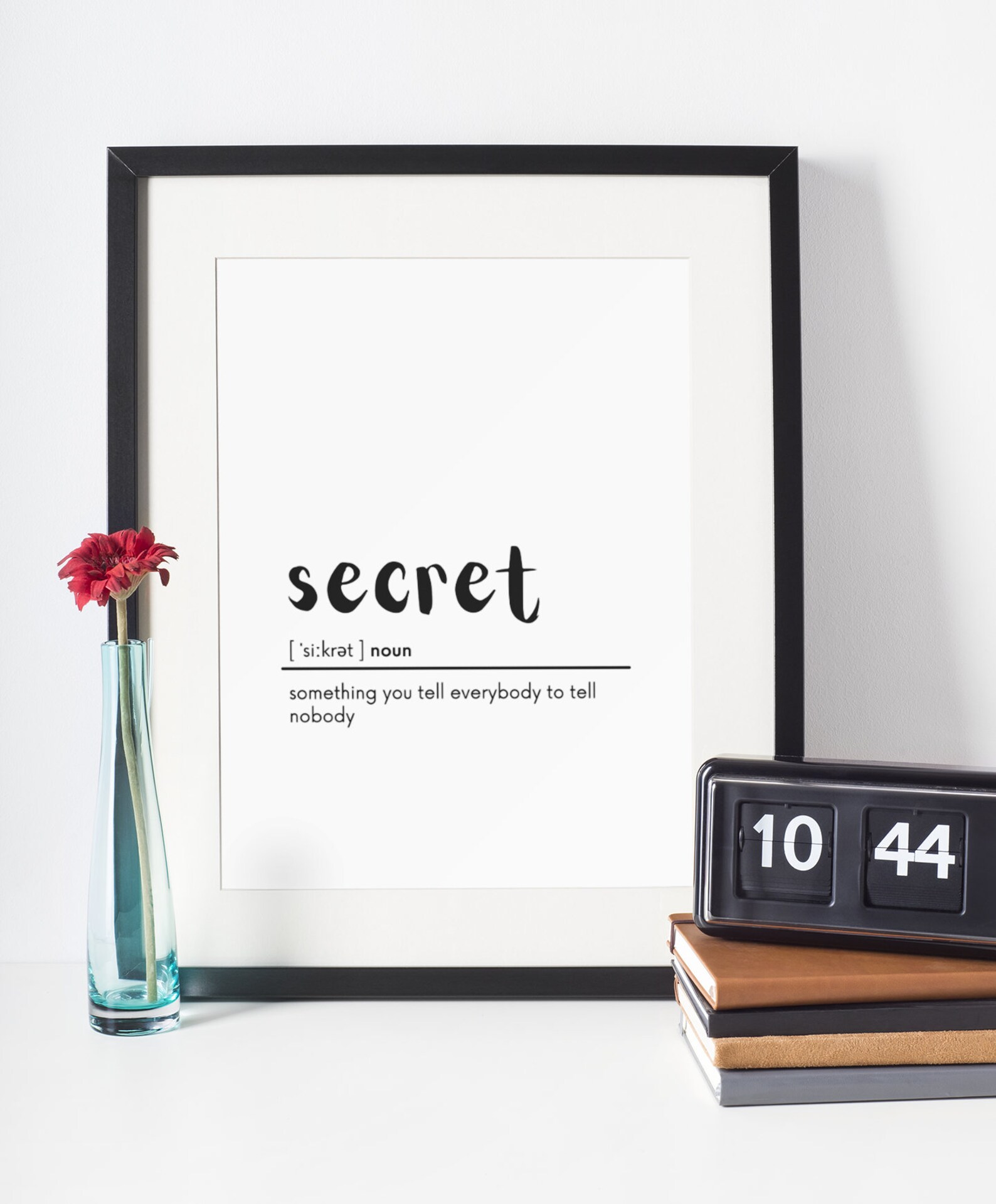 Secret Definition Printable DIGITAL DOWNLOAD Funny Definition Poster ...