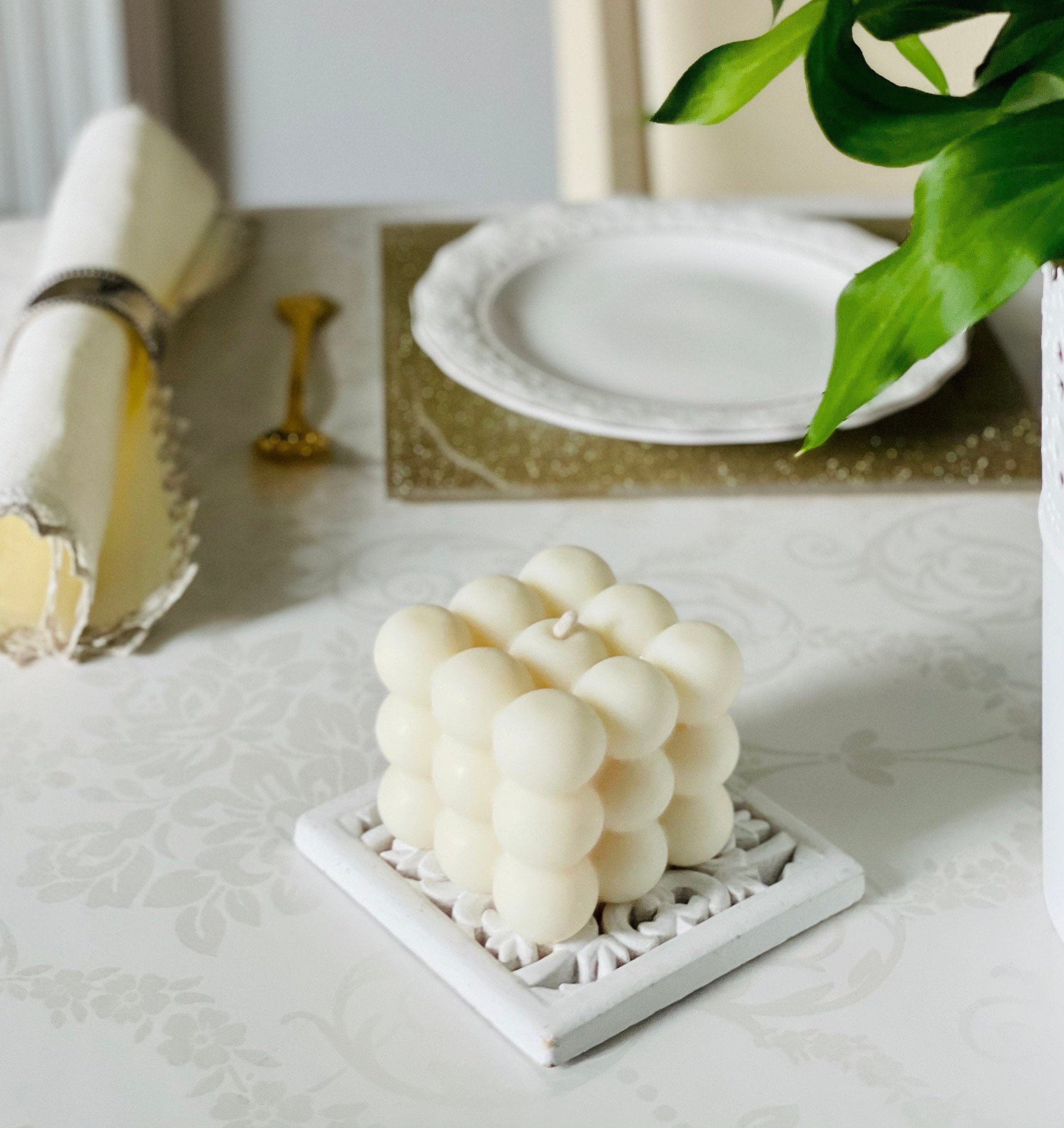 Bubble Candle, Bubble Cube Candle, Scented Candle, Aromatic Candle ...