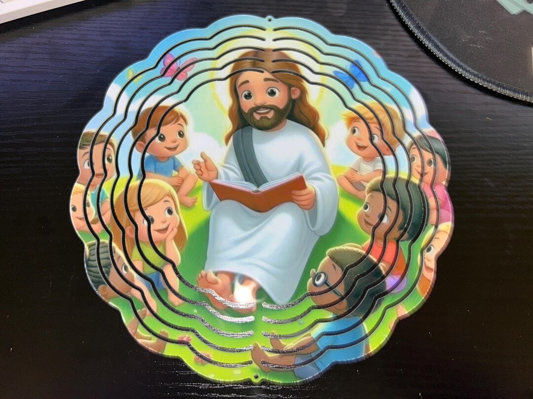 Jesus Wind Spinner - Etsy