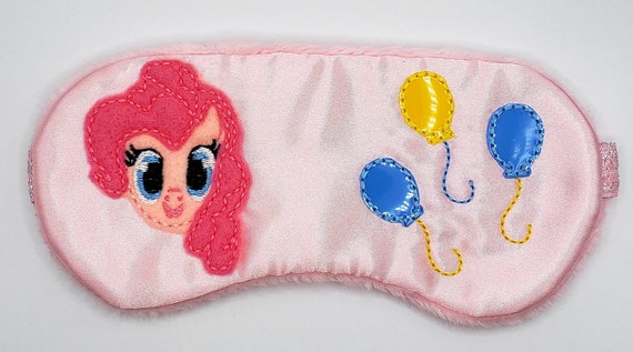 Embroidered Silky Satin My Little Pony Sleep Mask Pinkie Pie - Etsy