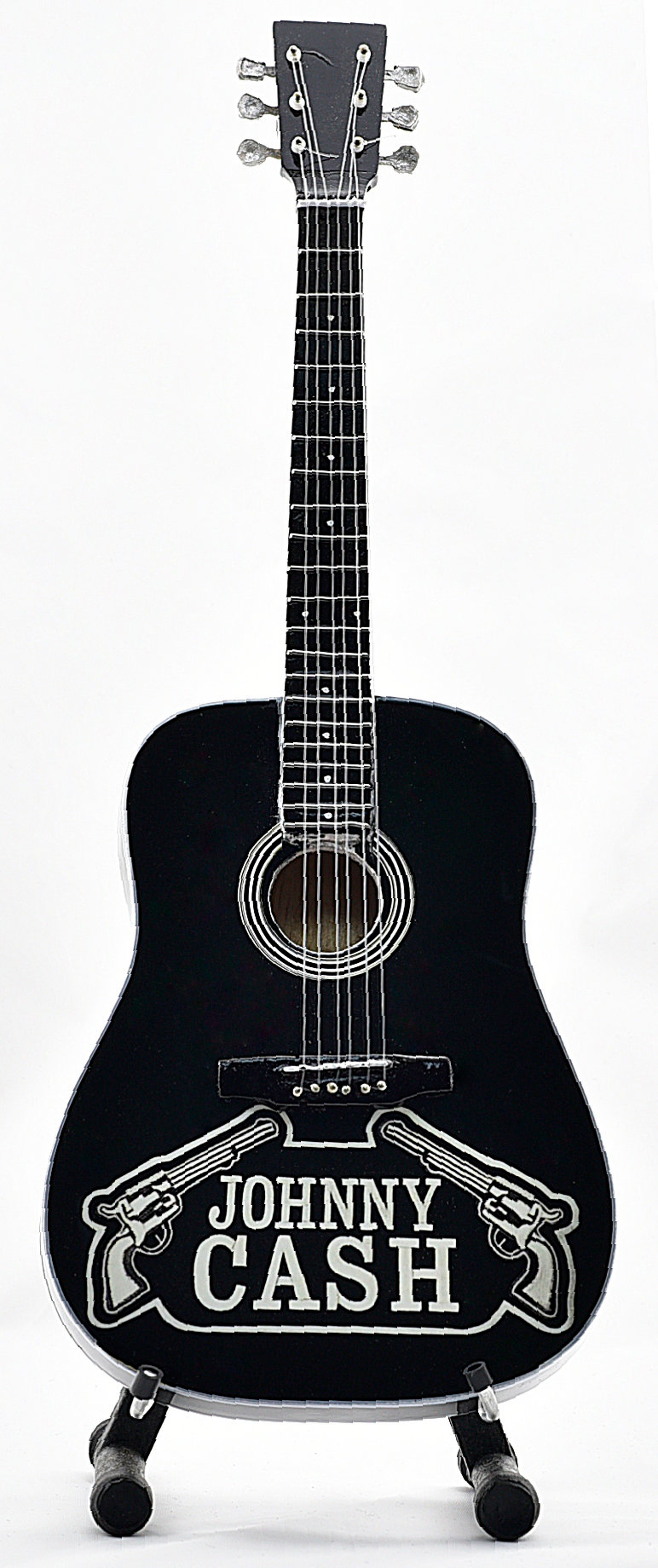 Johnny Cash '' Gun & Cash '' Miniature | Etsy