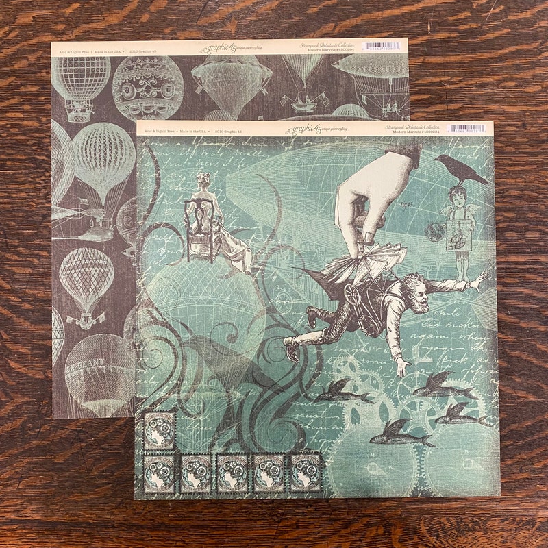 Graphic 45 Paper - Etsy