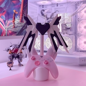 Mecha Angel Wings Headphone Stand - Elevate Your Desk Setup With Some Charm - Etsy