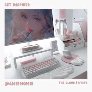 The Original Cloud Headphone Stand: Kawaii Cozy Desk Decor - Etsy