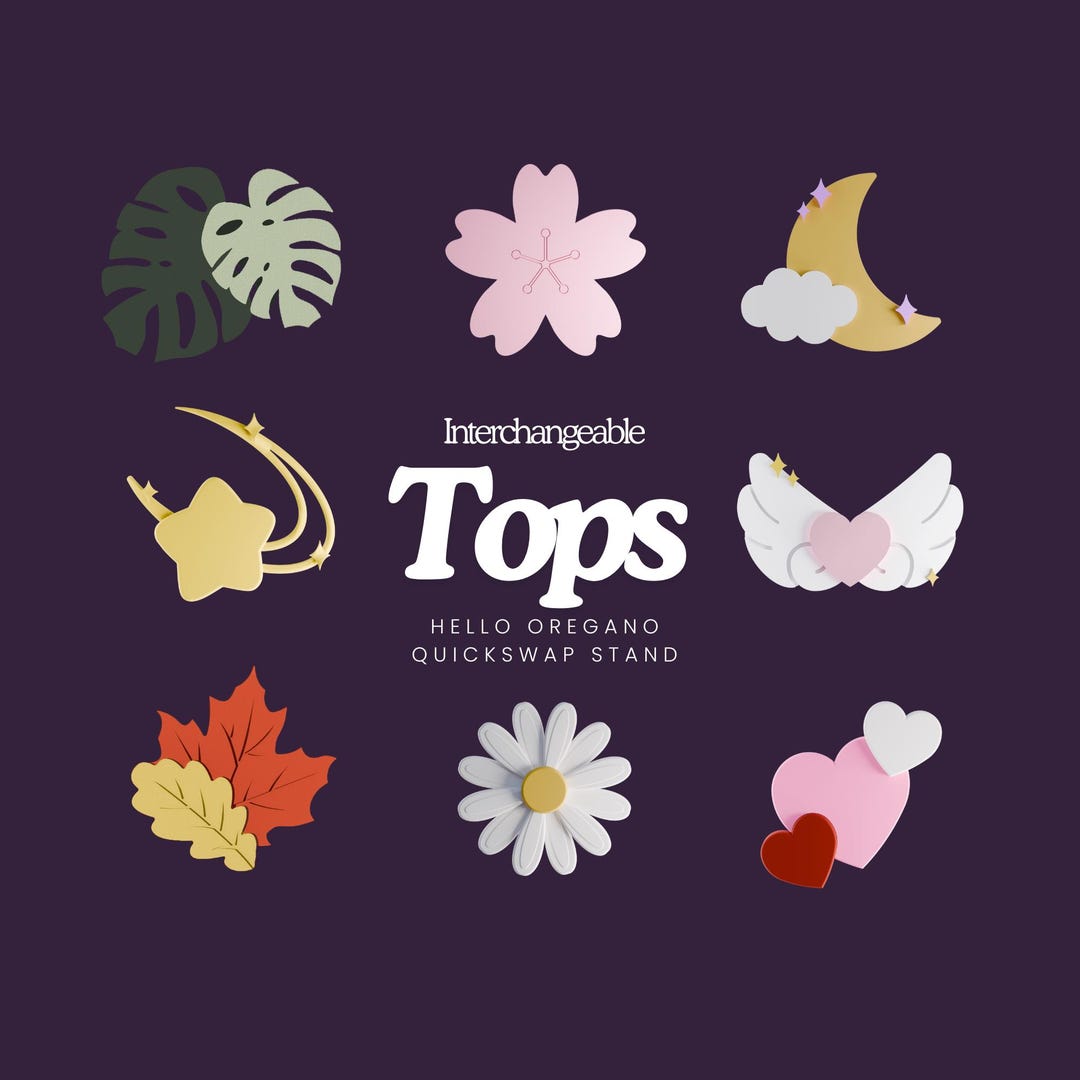 Interchangeable Tops - Make Your Own Headphone Stand - Etsy