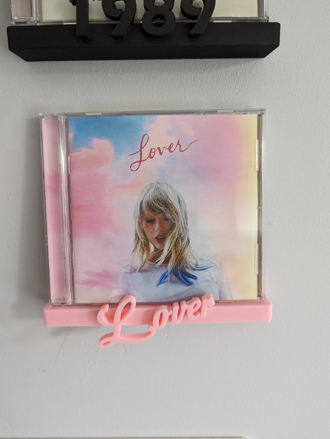 CD Wall Display for Taylor Swift "lover" | Customized CD Wall Mount ...