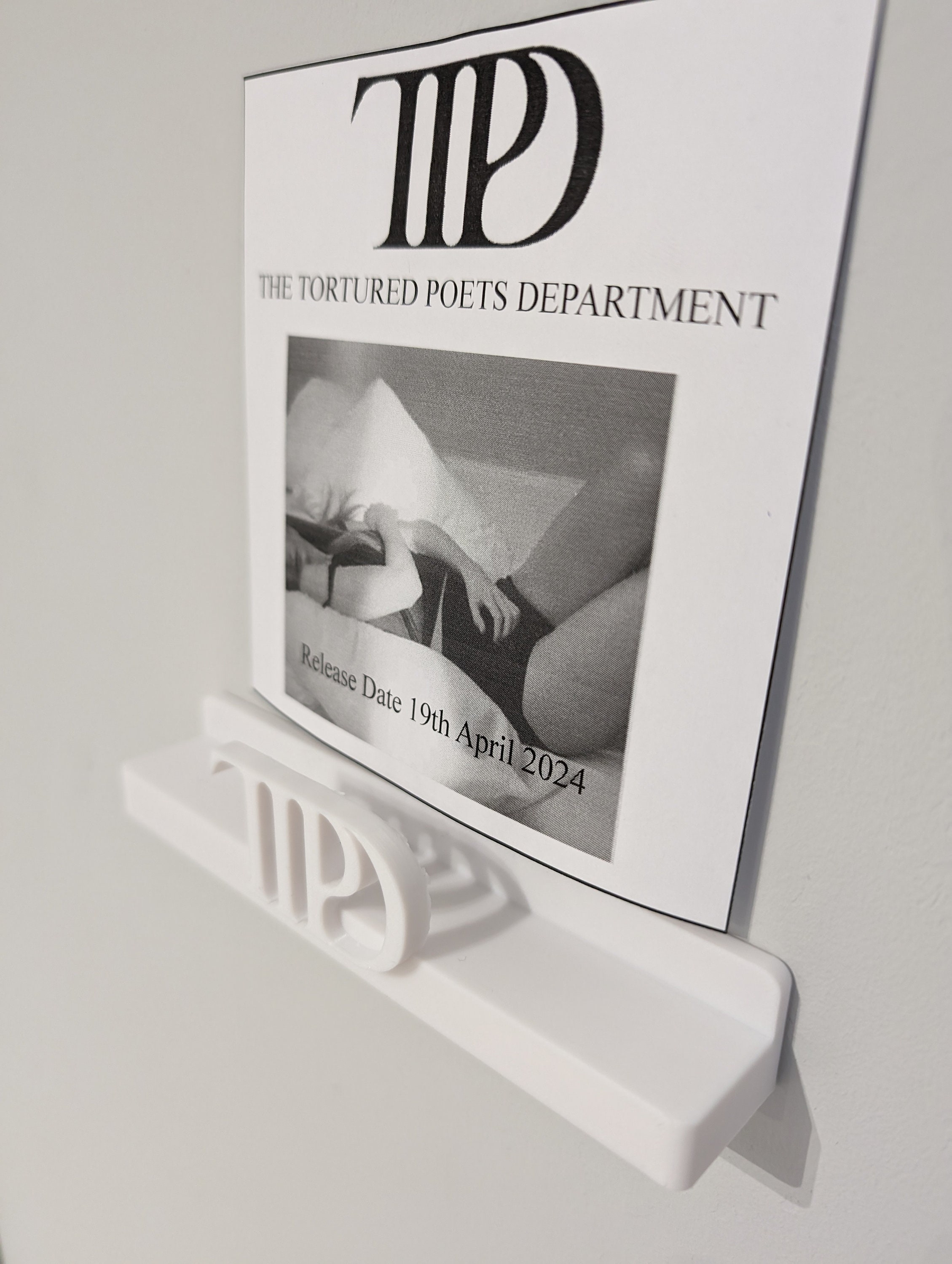 CD Wall Display for Taylor Swift ttpd the Tortured Poets Department ...