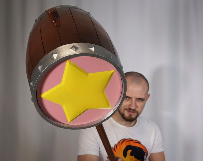 King Dedede Kirby Clobber Holographic Keychain - Etsy