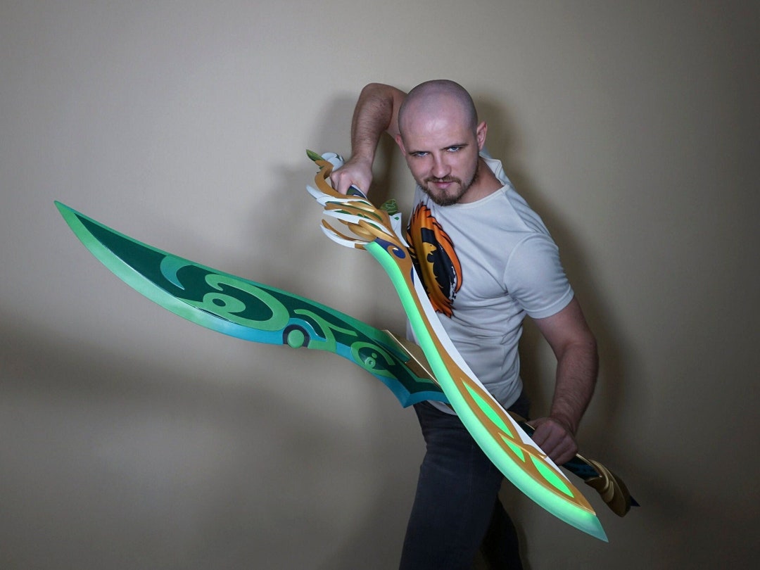 Light of Foliar Incision and Second Sword Alhaitham - Etsy