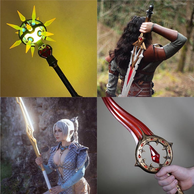 Custom Cosplay Props Commission 3D Print Armor Costume - Etsy