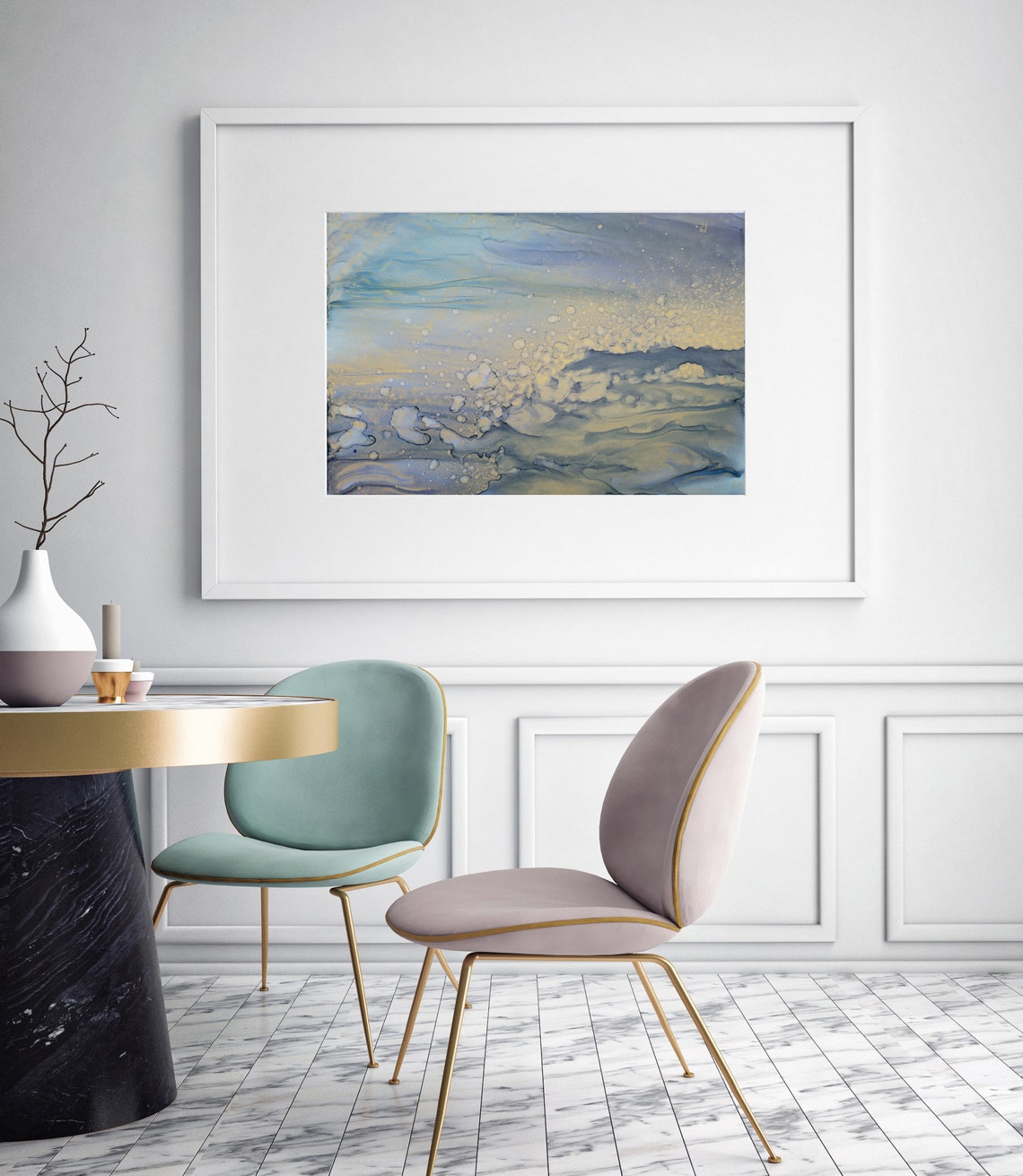 Wave Print - Abstract Wall Art, Abstract Print, Abstract Painting ...