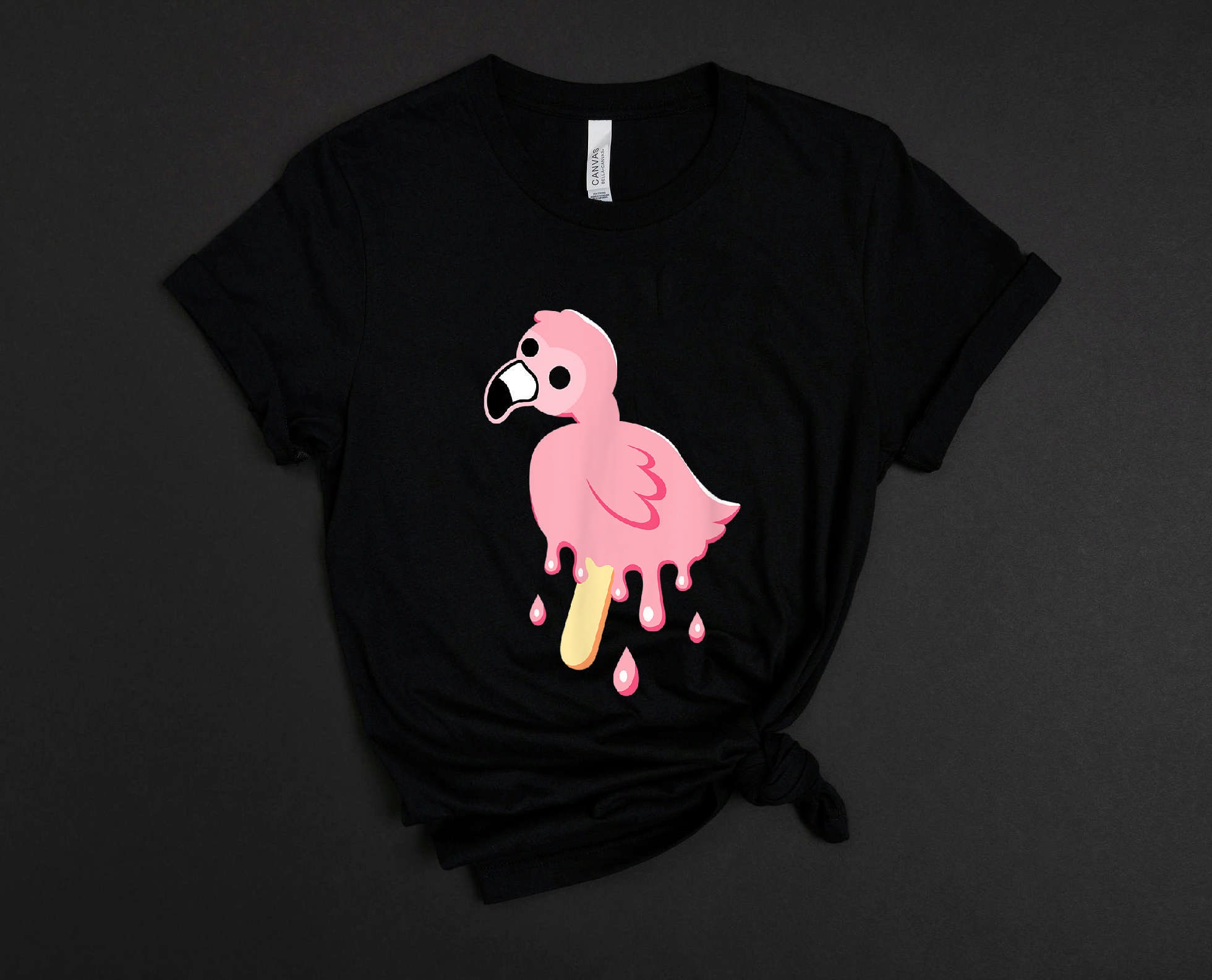 Flamingo Merch mrflimflam Bird Popsicle T-Shirt | Etsy