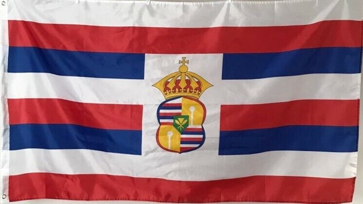 The Royal Standard of King Kalakaua Flag 3" X 5" - Etsy