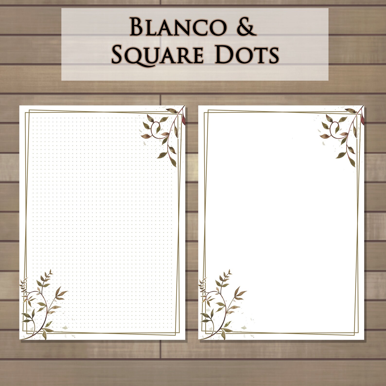 Printable Stationery Paper | Greenery Writing Paper for Your Letter ...