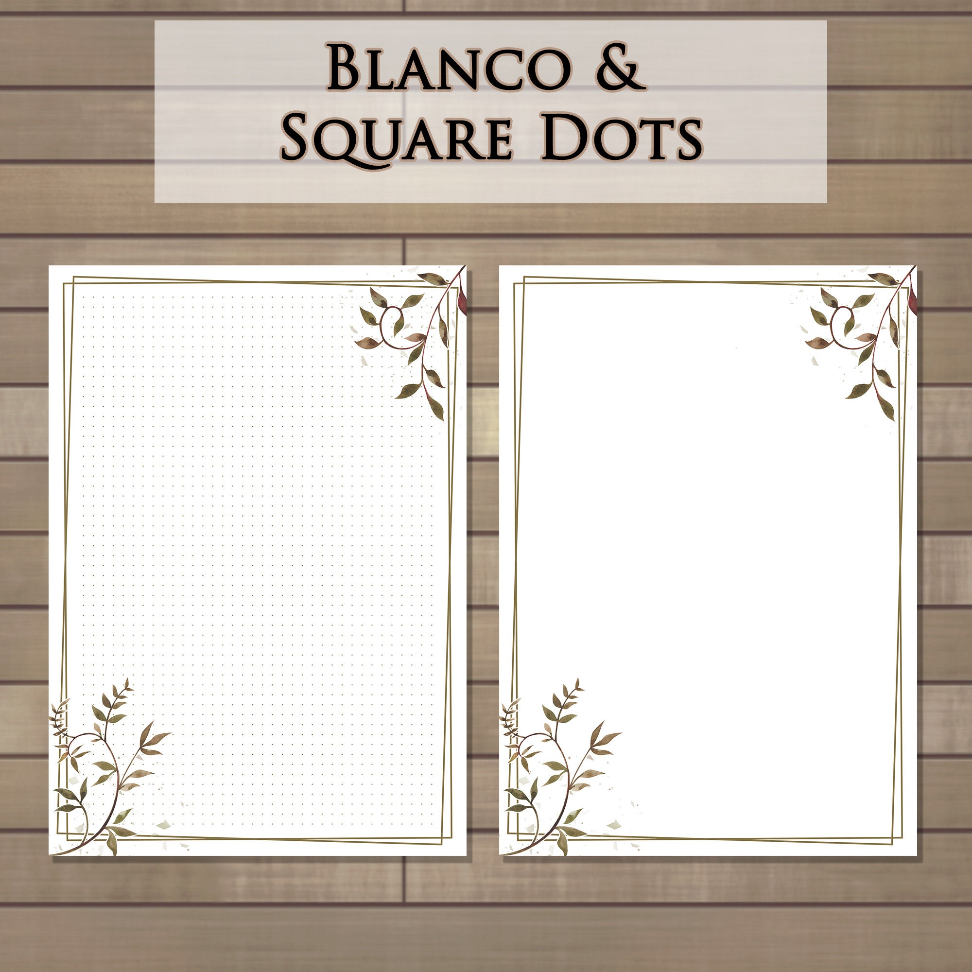 Printable Stationery Paper | Greenery Writing Paper for Your Letter ...