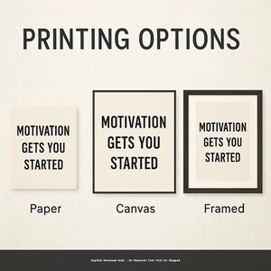 Minimalist Motivational Quote Poster – “progress Over Perfection ...
