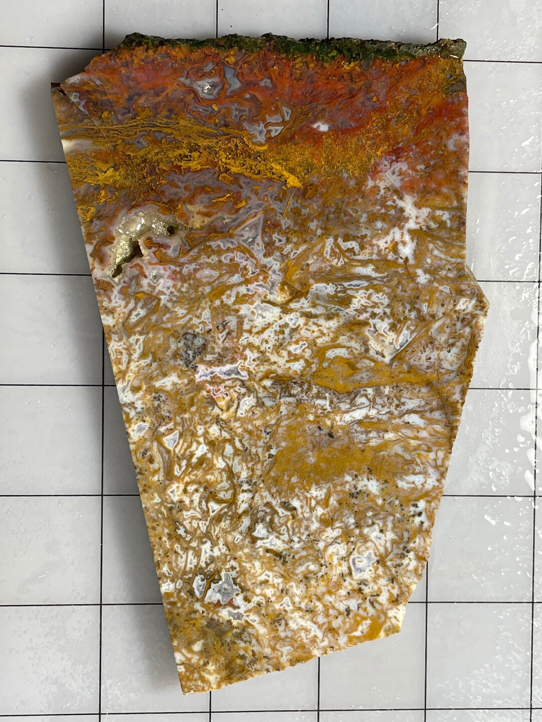 Moroccan Seam Agate Slab 140mmx80mmx8mm - Etsy