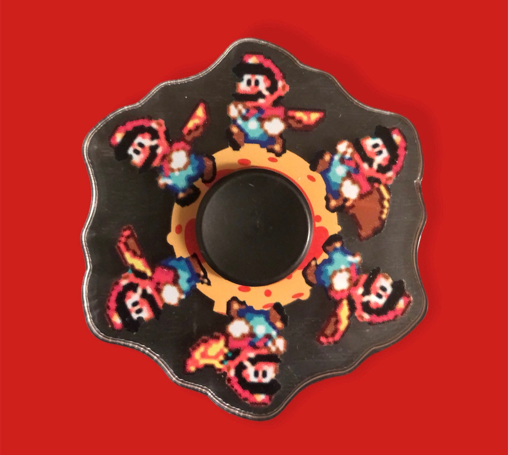 Mario Fidget Spinner Figure Toy | Etsy