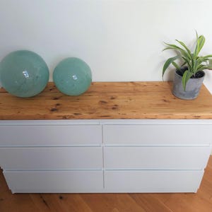 Top Plate Old Wood for IKEA Malm Kullen Hemnes Dressers Cover Plate ...