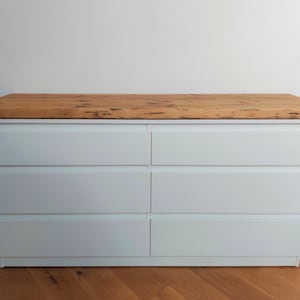 Top Plate Old Wood for IKEA Malm Kullen Hemnes Dressers Cover Plate ...