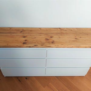 Top Plate Old Wood for IKEA Malm Kullen Hemnes Dressers Cover Plate ...