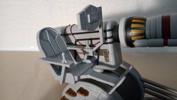 Star Wars Hasbro Clone Wars AV-7 Mobile Cannon Parts | Etsy
