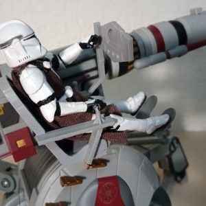 Star Wars Hasbro Clone Wars AV-7 Mobile Cannon Parts - Replacement ...