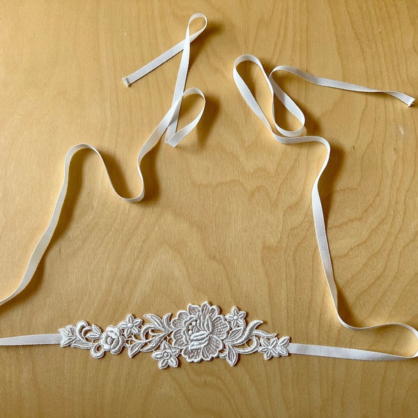 Lace Sash - Etsy