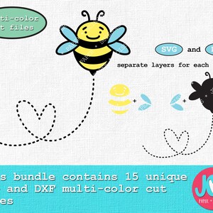 Bee Svg - Honey Bee Svg, Bee Svg Bundle, Flower Svg, Spring Svg ...