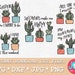 Cactus Svg Bundle - Succulent Svg Bundle, Succulent Sayings Svg, Cactus ...