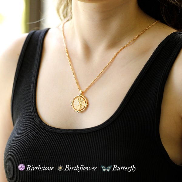 Medallion Necklace - Etsy