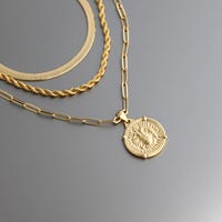Gold Necklace - Etsy