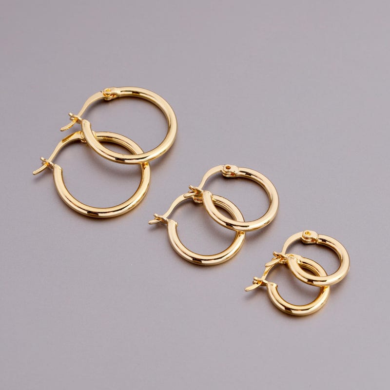 Gold Earring Stacks - Etsy