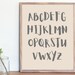 Neutral Alphabet Poster Gender Neutral Nursery Decor Digital - Etsy