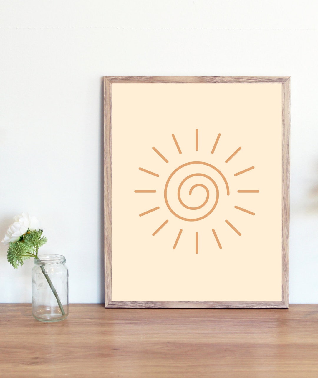 Boho Sun Print / Boho Decor / Téléchargement numérique - Etsy France