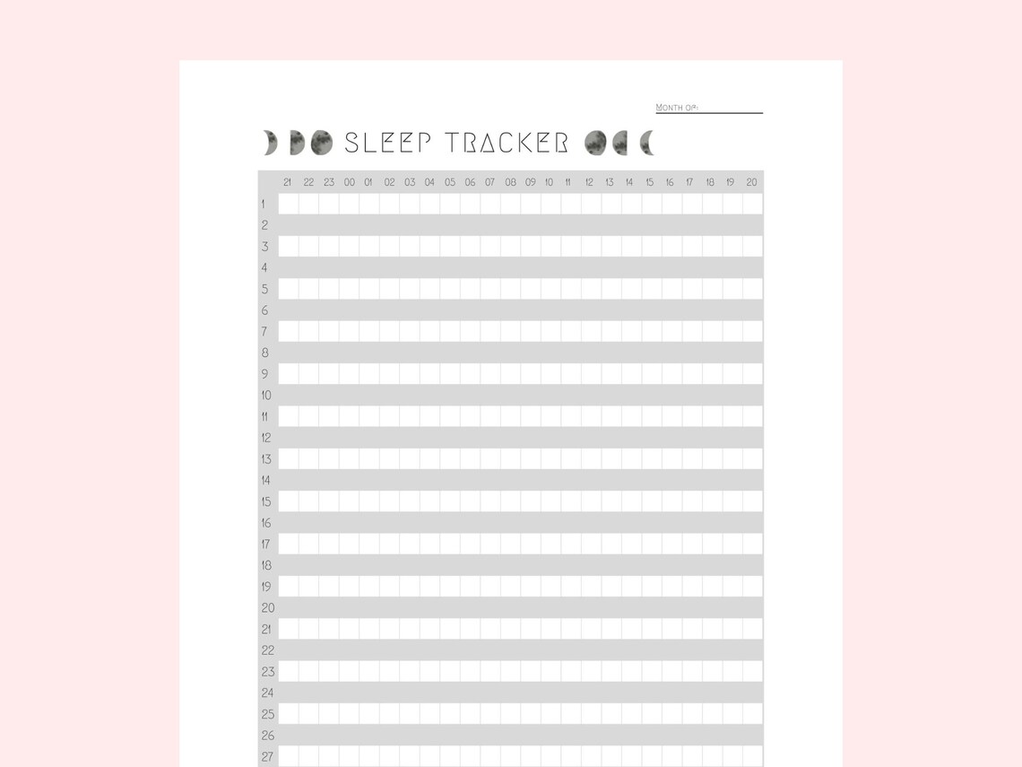 Habit Tracker / Printable Tracker / Monthly Habit / Challenge Tracker ...