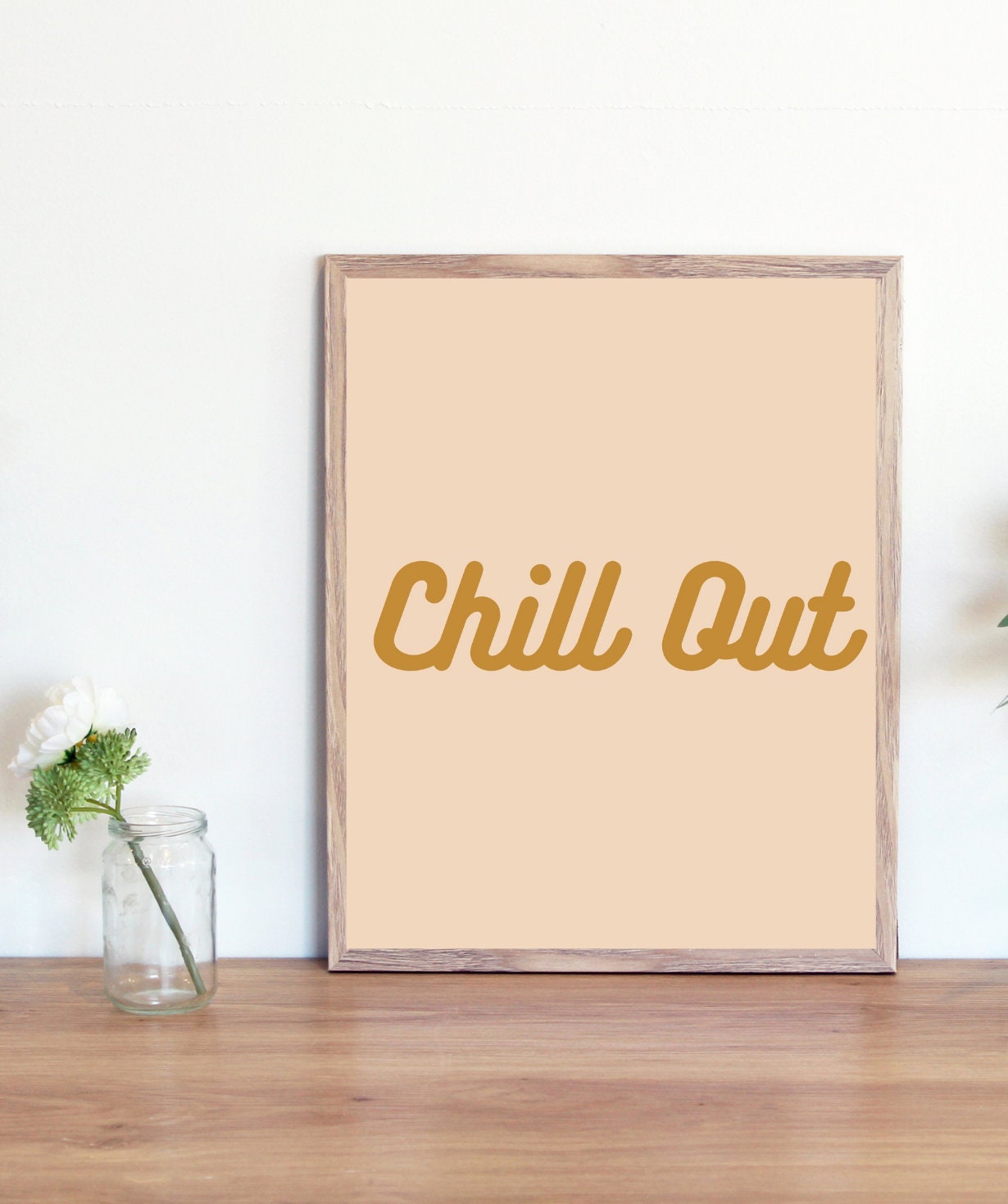 Chill Out Print, Instant Download Wall Art Boho - Etsy