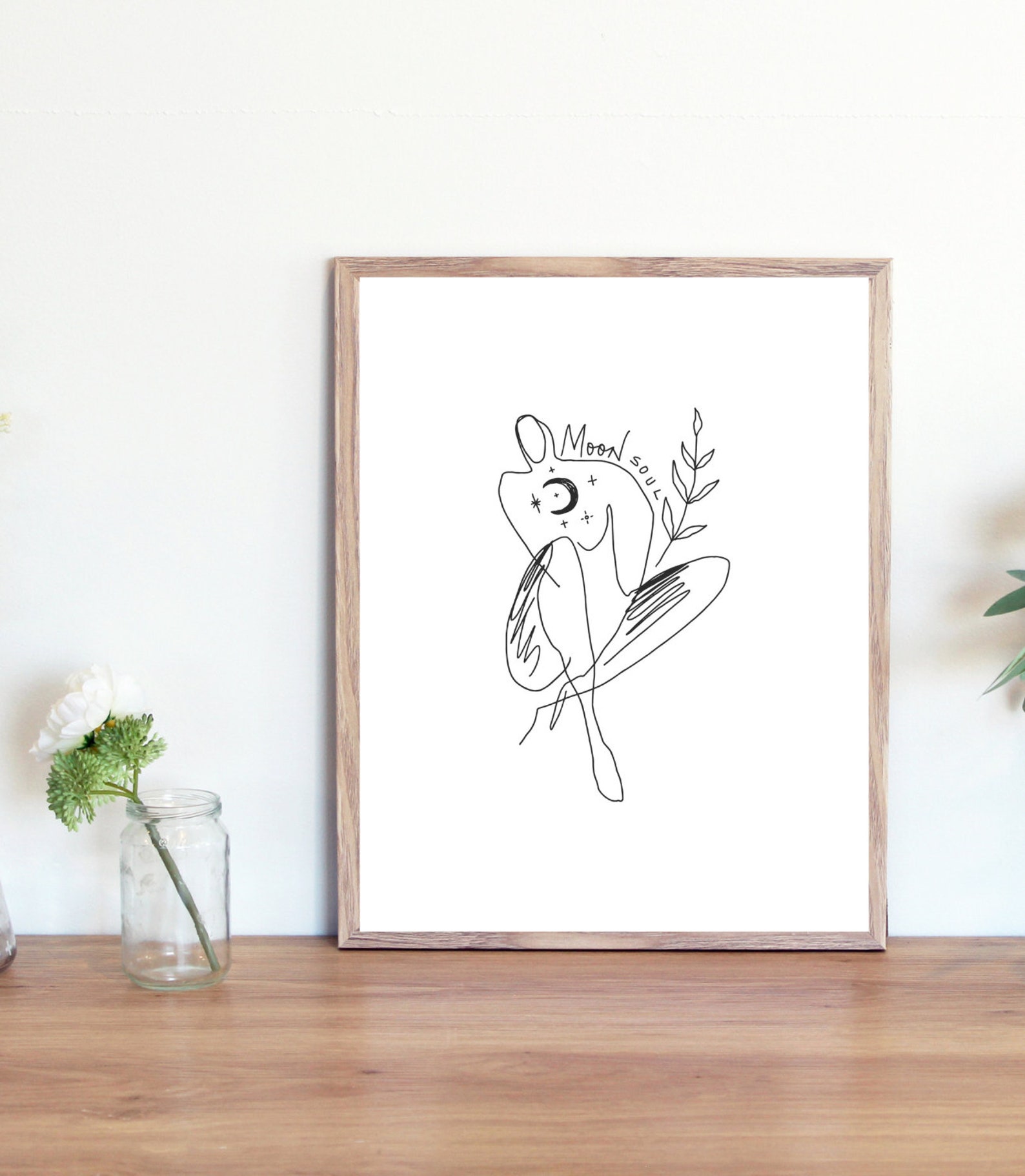 Female Line Art Print / Female Figure Line Art / Minimalist - Etsy