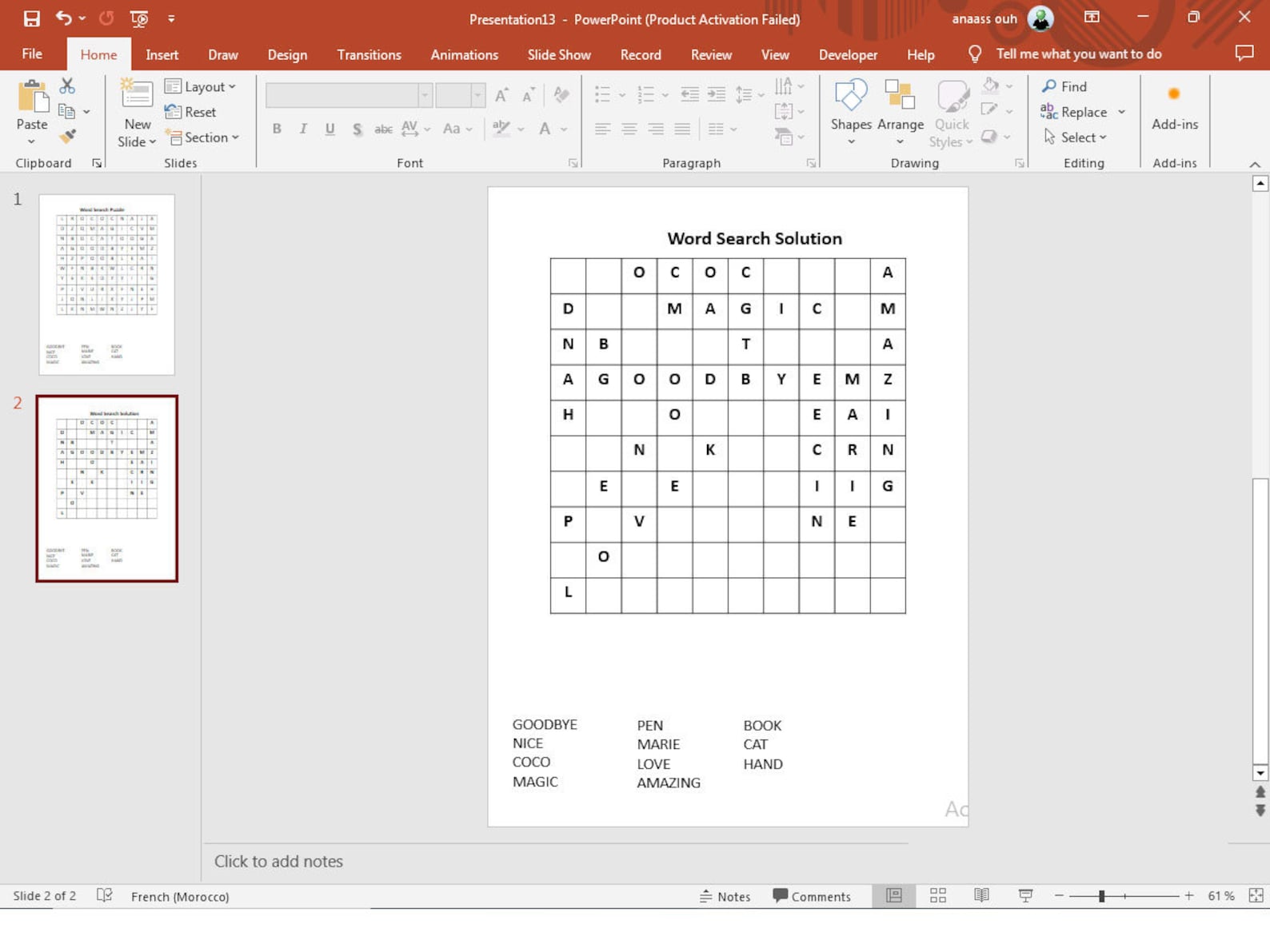 Word Search Puzzle Generator - Digital Tool - Etsy