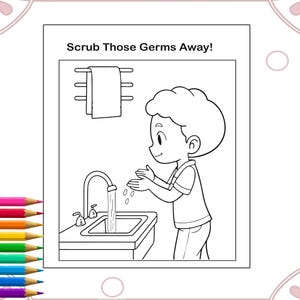 Kids First Aid & Safety Coloring Book: Printable Education (ages 4-8 ...