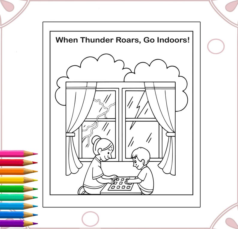 Kids First Aid & Safety Coloring Book: Printable Education (ages 4-8 ...