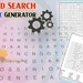 Word Search Puzzle Generator - Digital Tool - Etsy